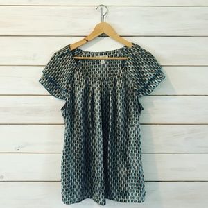 Dress Barn | Tops | Dressbarn Circle Pattern Blouse | Poshmark